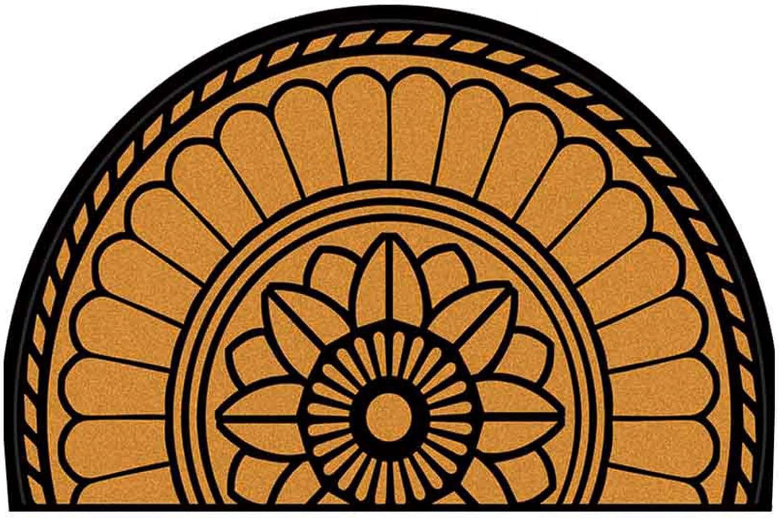 Guest Ruyunlai Half Circle Rug Front Personalised Doormats Entrance ...