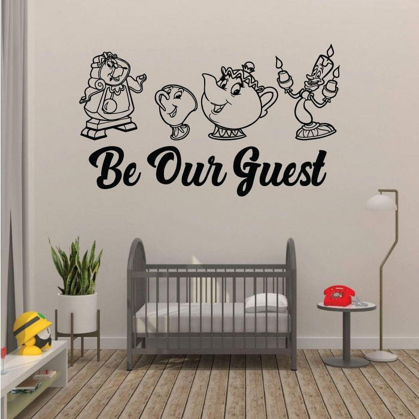 Be Our Guest Talking Objects Furnitures Beauty And Beast Portrait ...