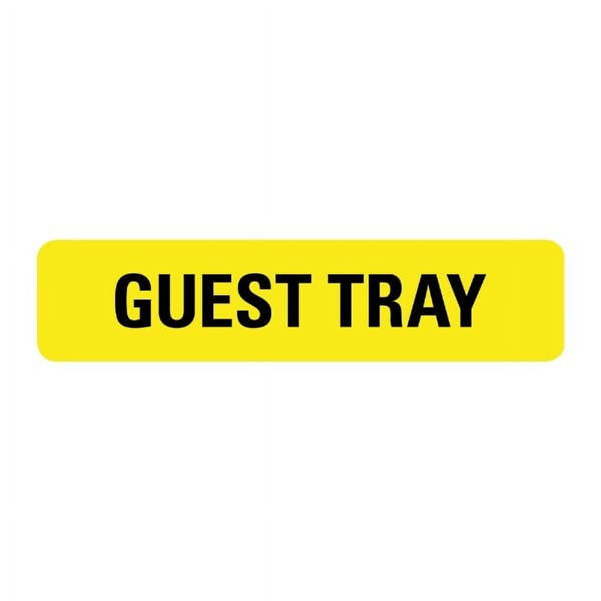 Guest Tray Labels - Walmart.com