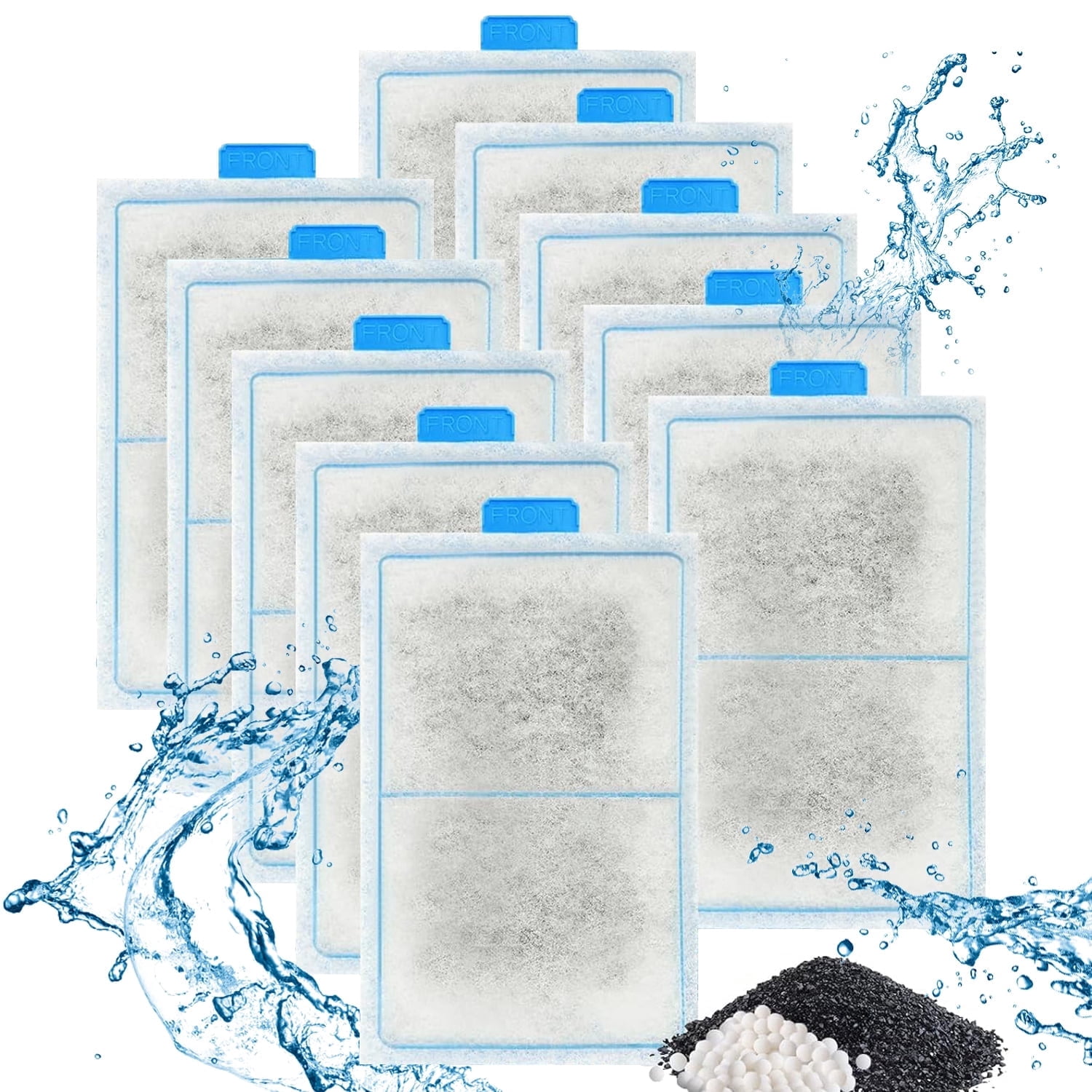 Gufastore PF-S Fish Tank Filters for Top Fin Silenstream PF10 Power ...