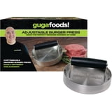 Guga Foods Adjustable Smashed Burger Press Kit, Model RRK150, 3 Sizes ...