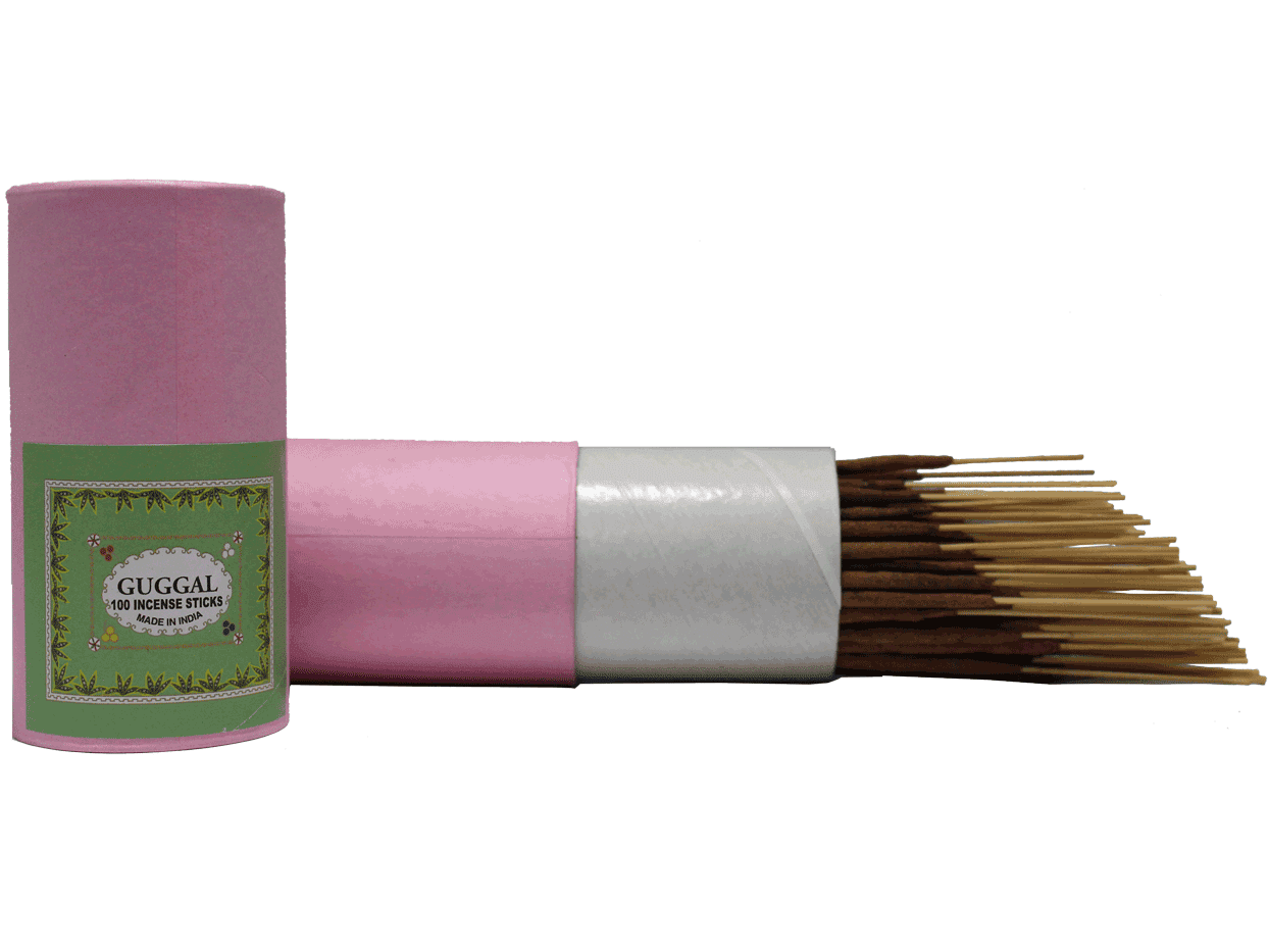 Guggul Agarbatti 100 Incense Sticks Pack Beautiful Aroma & Fragrance ...