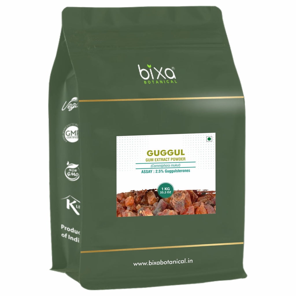 Guggul (Commiphora mukul) dry Extract - 2.5% Guggulsterones by UV -1Kg ...