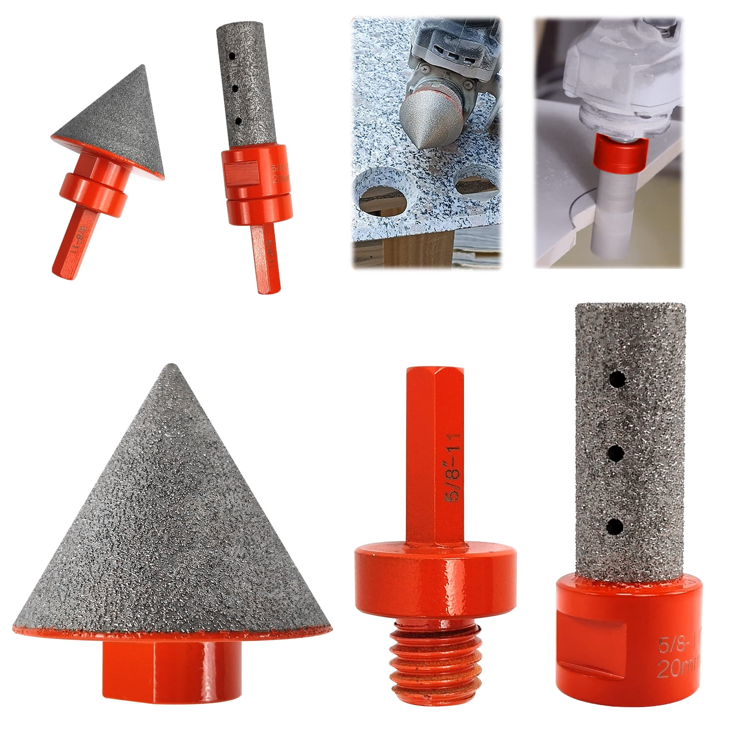 Angle conversion head,Chamfer Brazed Marble Stone Hand Tile Marble ...