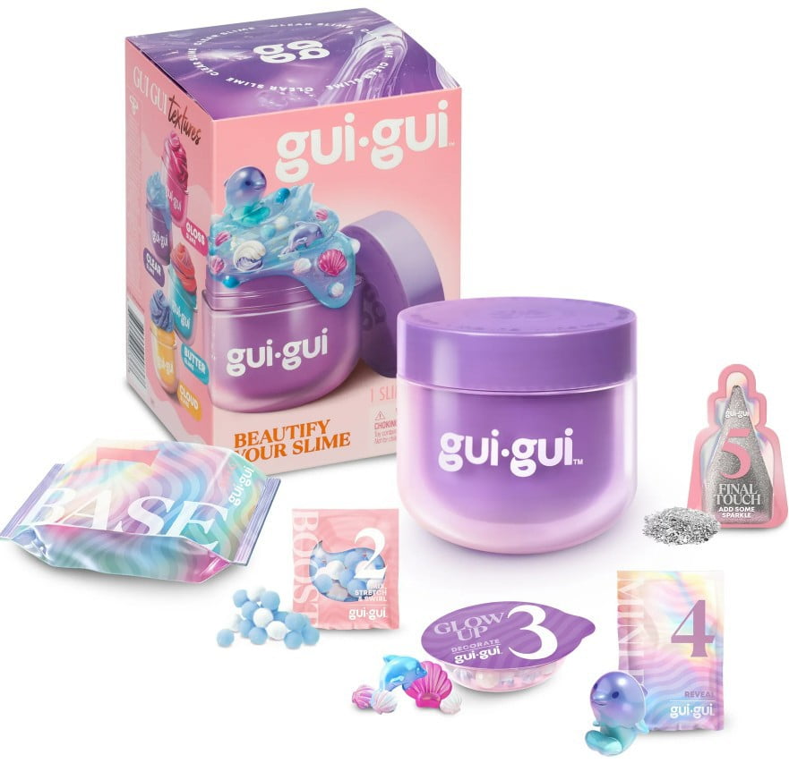 Gui-Gui Slime PURPLE Clear Pack (The Most Beautiful Slime Ever ...