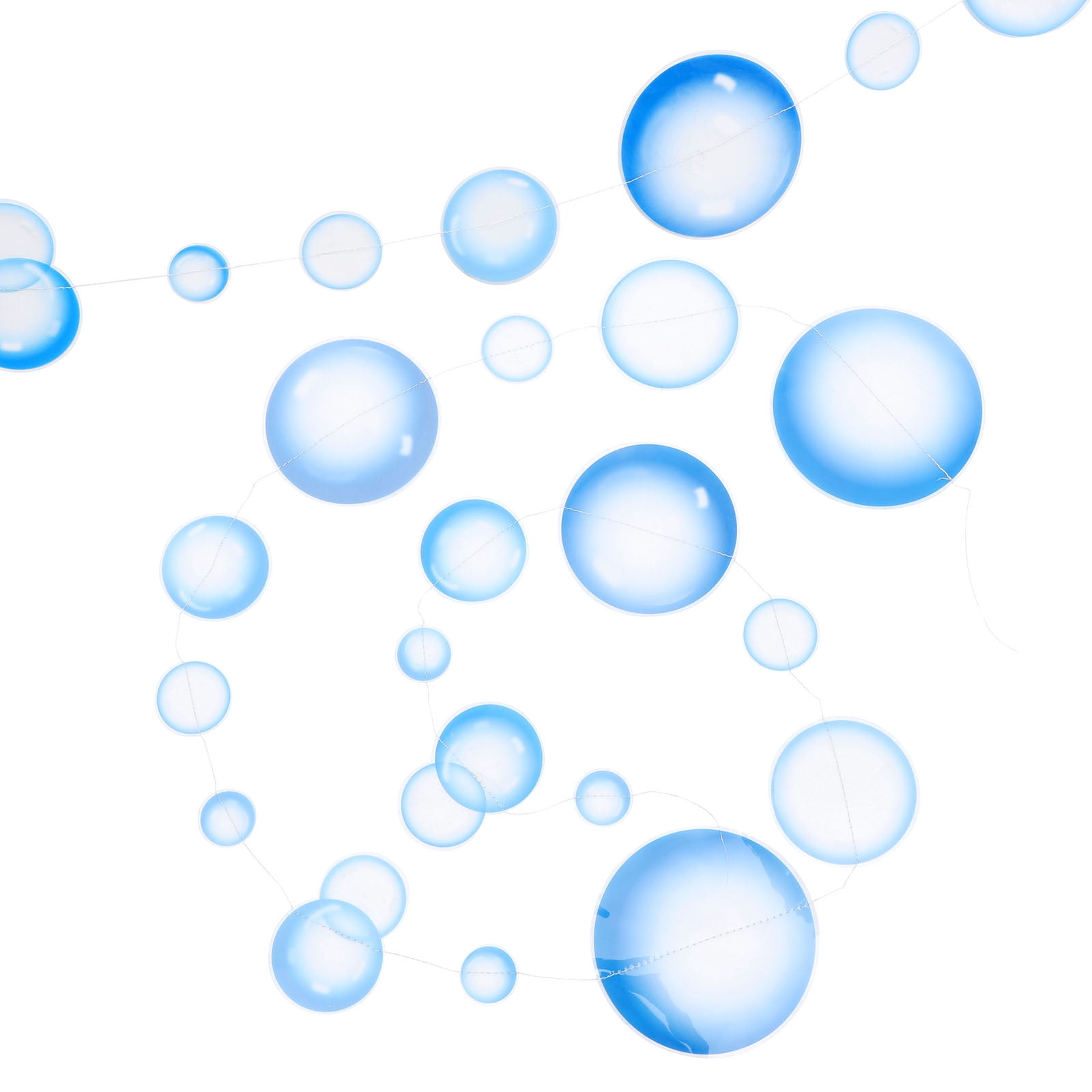 Guichaokj 2Pcs Bubble Garlands Hanging Bubbles Streamer Banner Backdrop ...