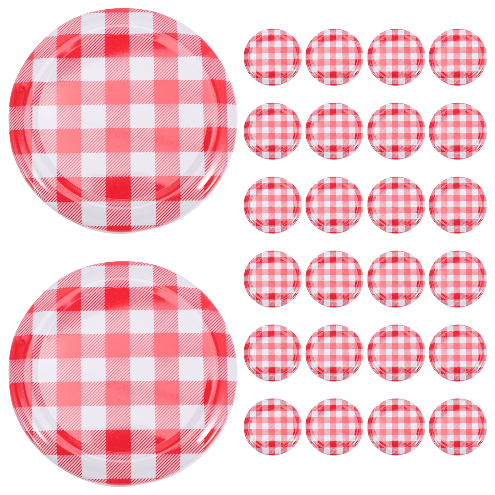 Guichaokj 40Pcs Jam Jars Lids Screw Lids Twist Off Lids Storage Caps ...