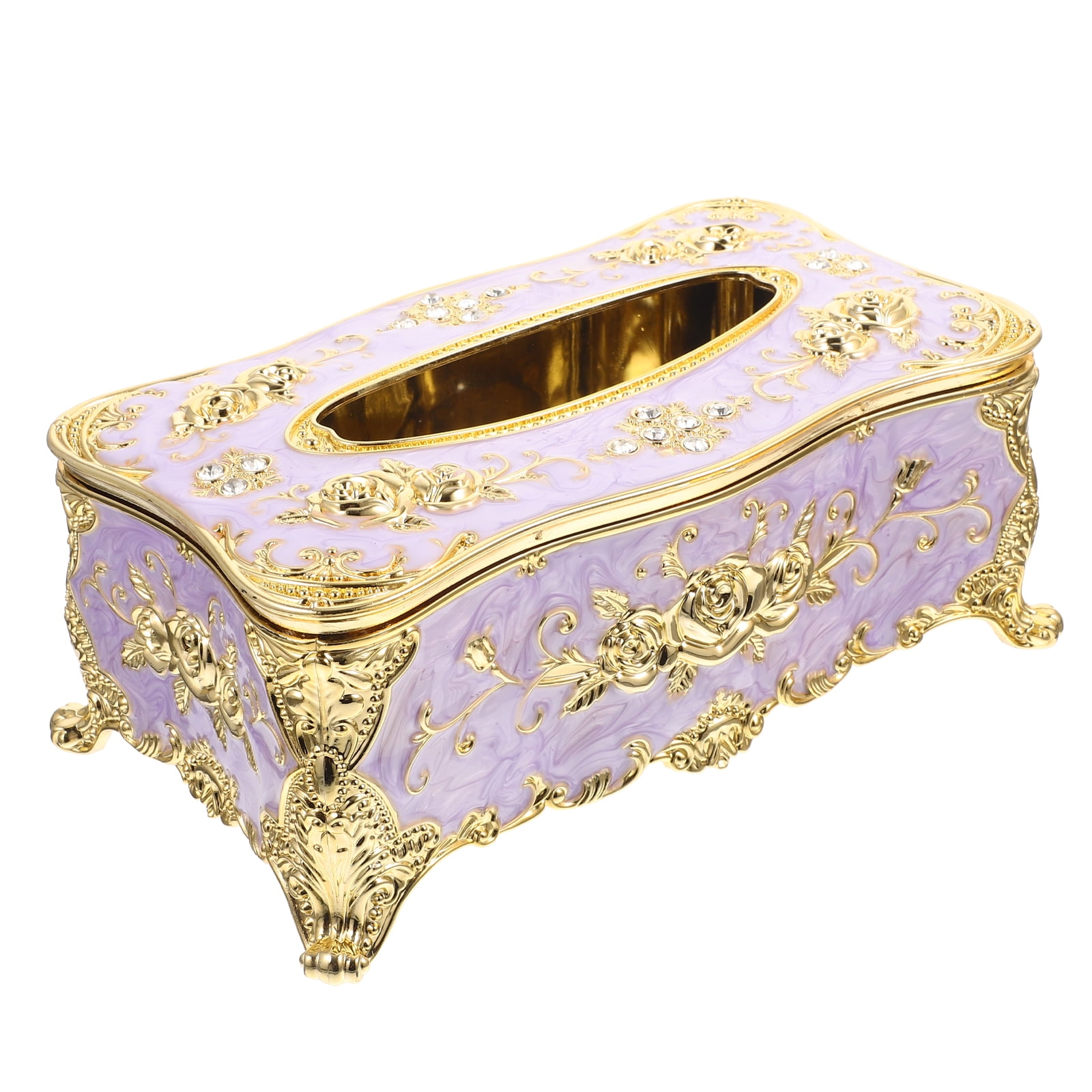 Guichaokj European Style Tissue Box Napkin Storage Holder Boxes Plastic ...