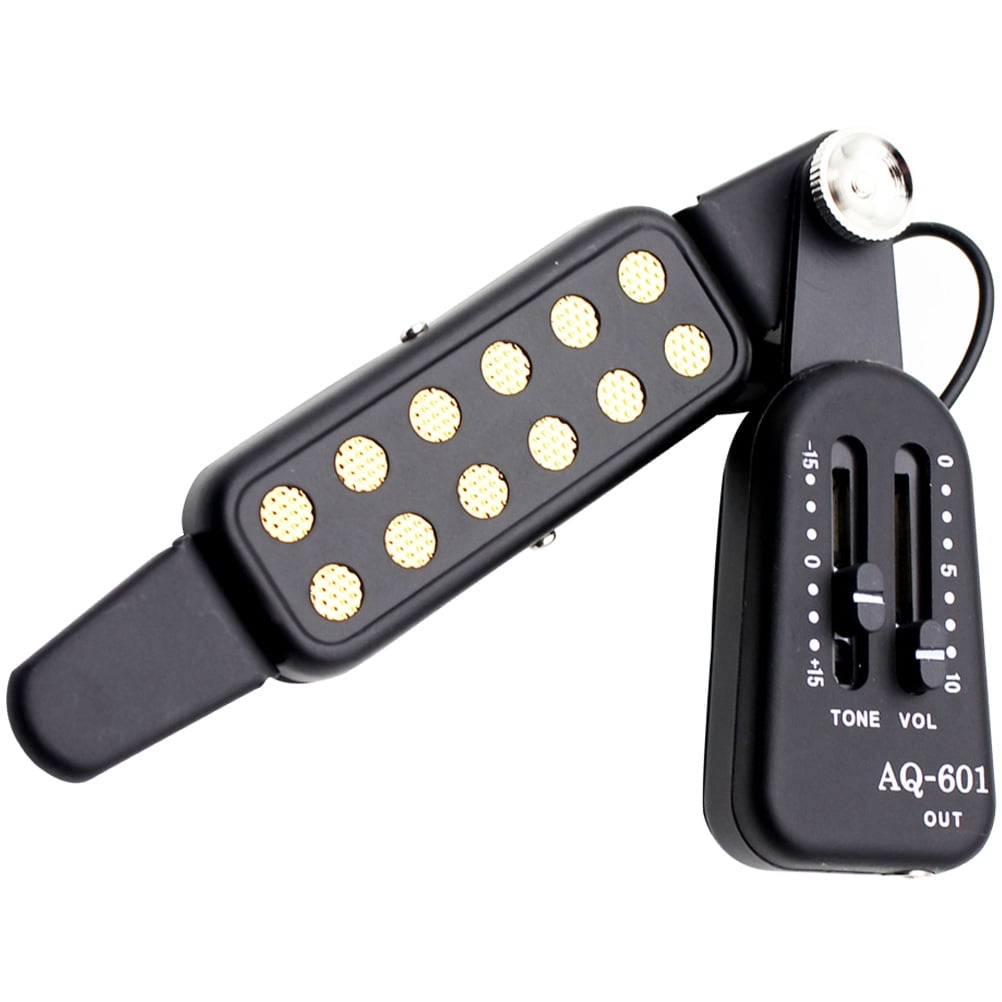 WRITWAA Portable Guitar Sound Pickup for Acoustic and Electric Guitars ...