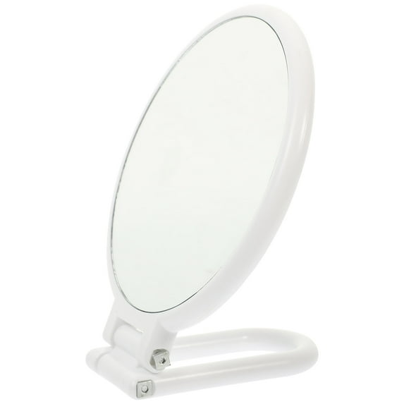 WRITWAA Round Handle Portable Vanity Mirror for Travel Home Grooming ...
