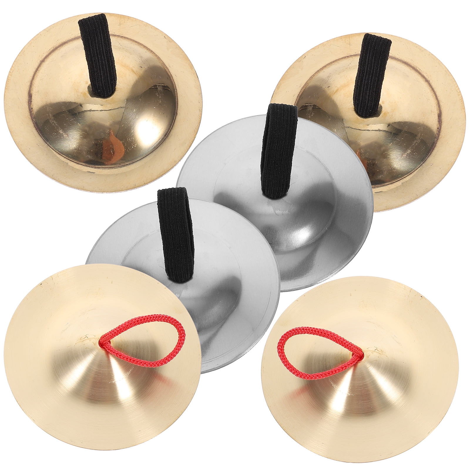 Guichaokj Kids Finger Cymbals Orff Children's Percussion Set Belly ...