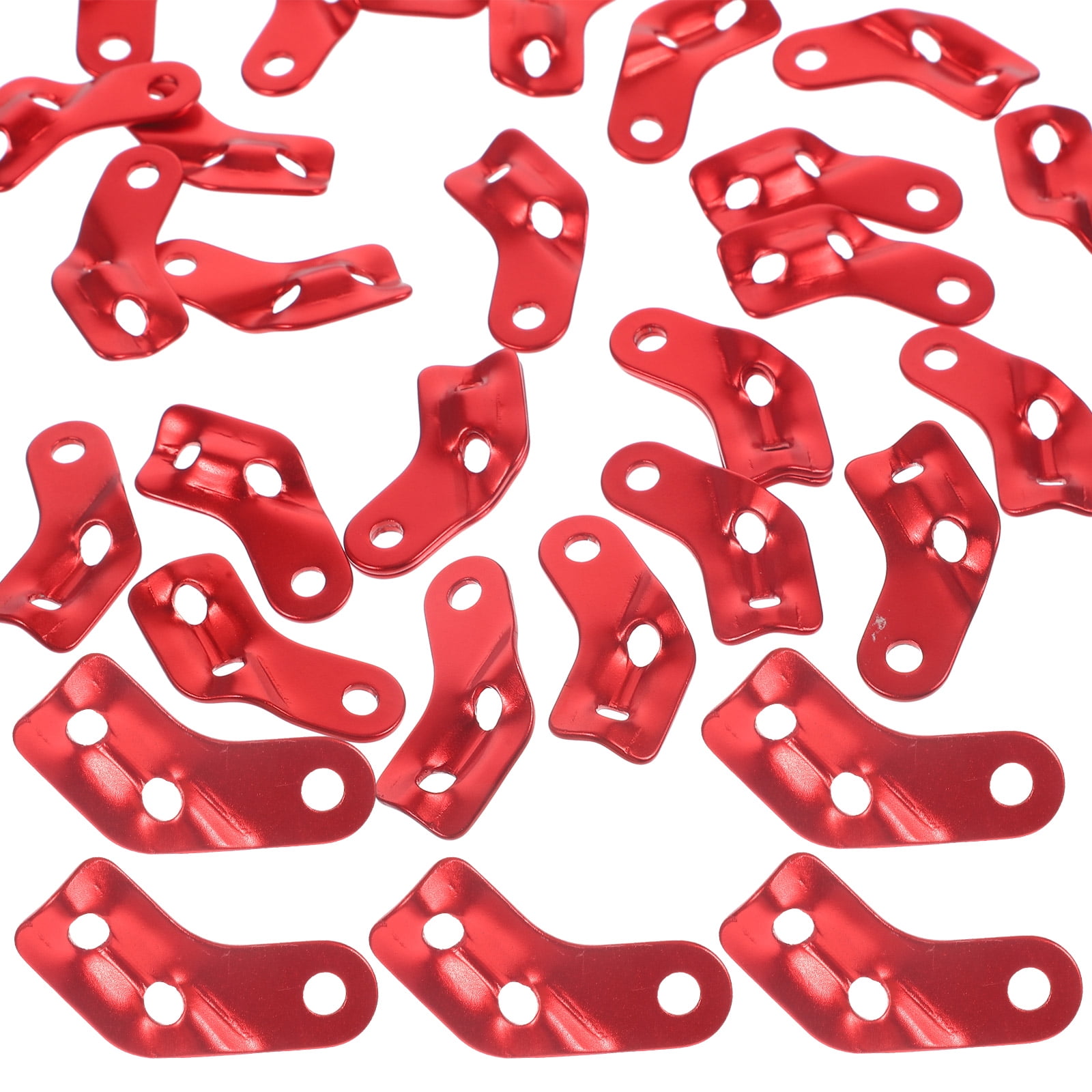 Guichaokj L-shaped Stopper (red) 26pcs Tent Aluminum Alloy Sleeping ...
