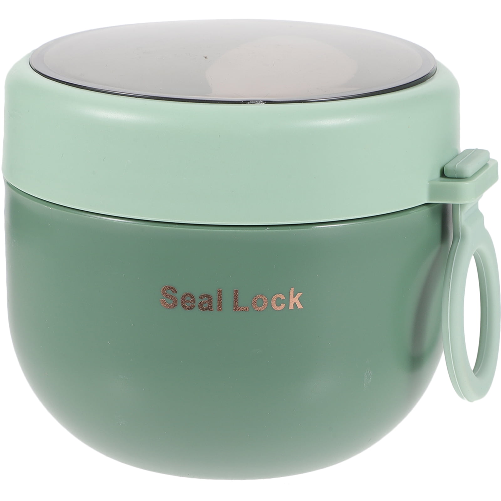 Guichaokj Plastic Breakfast Container Airtight Overnight Oatmeal Bowl ...