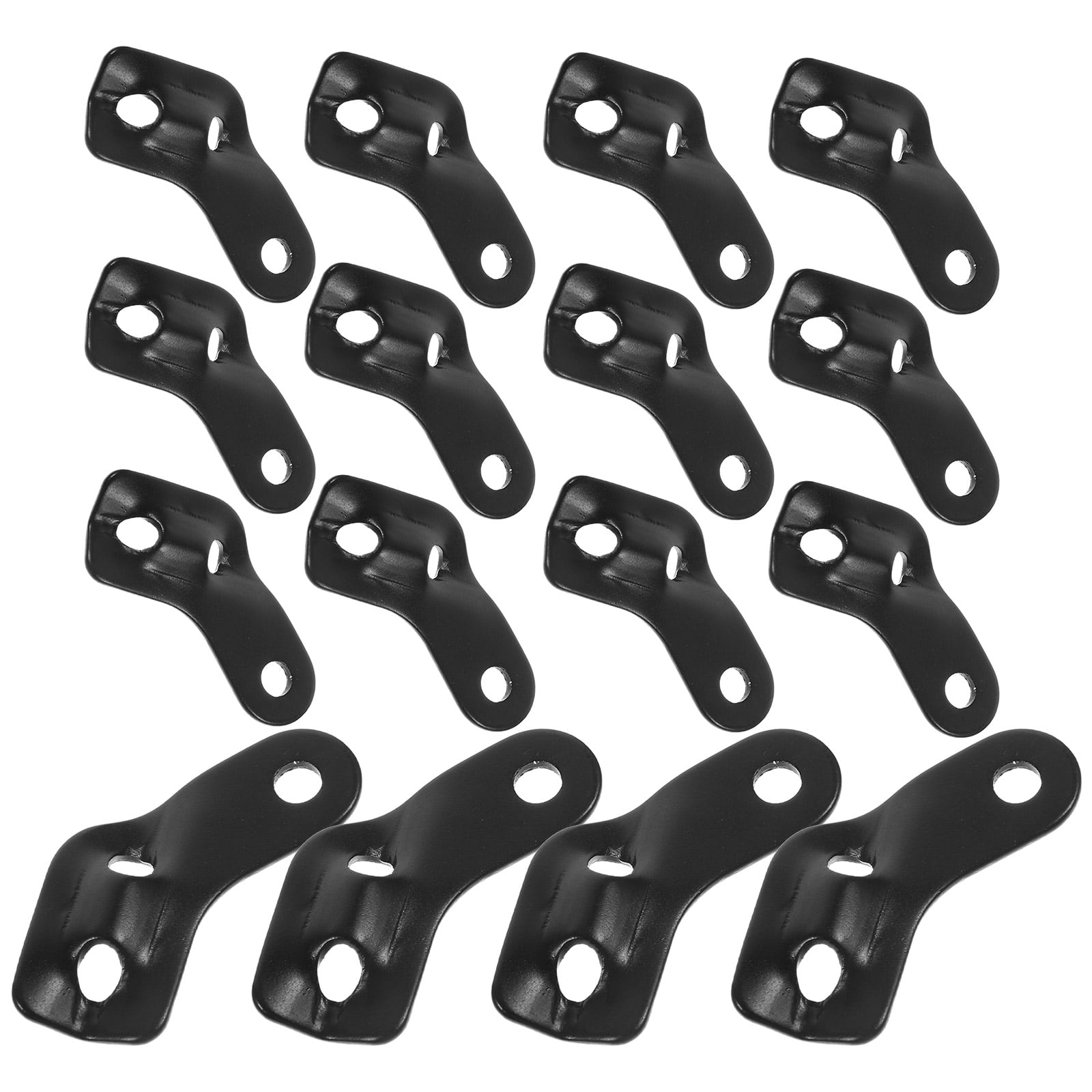 WRITWAA Aluminum Alloy Tent Rope Adjuster Black 26Pcs Fix and Adjust ...