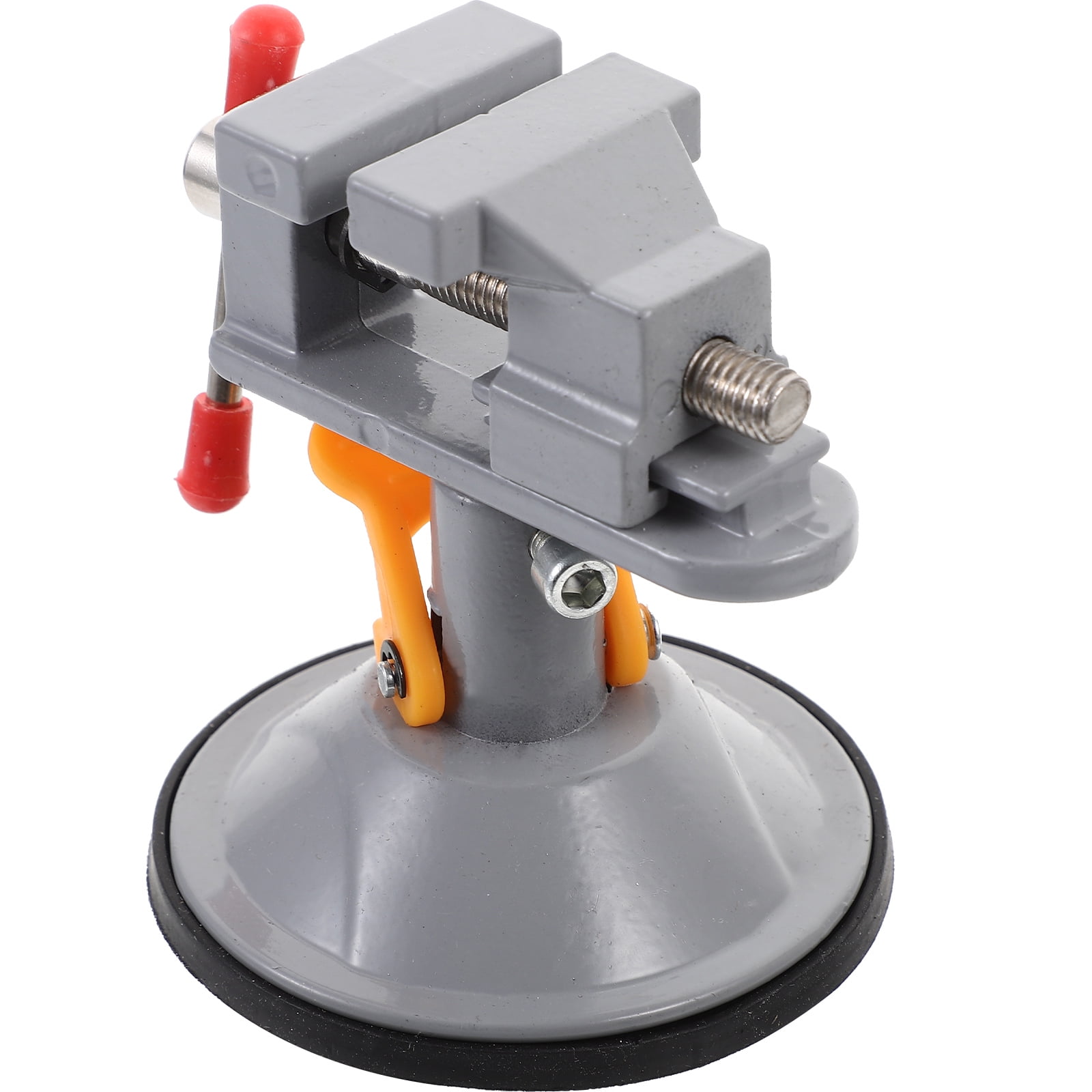 WRITWAA Work Bench Table Clamp Bench Vise Silver Aluminum Alloy 1Pcs 3 ...