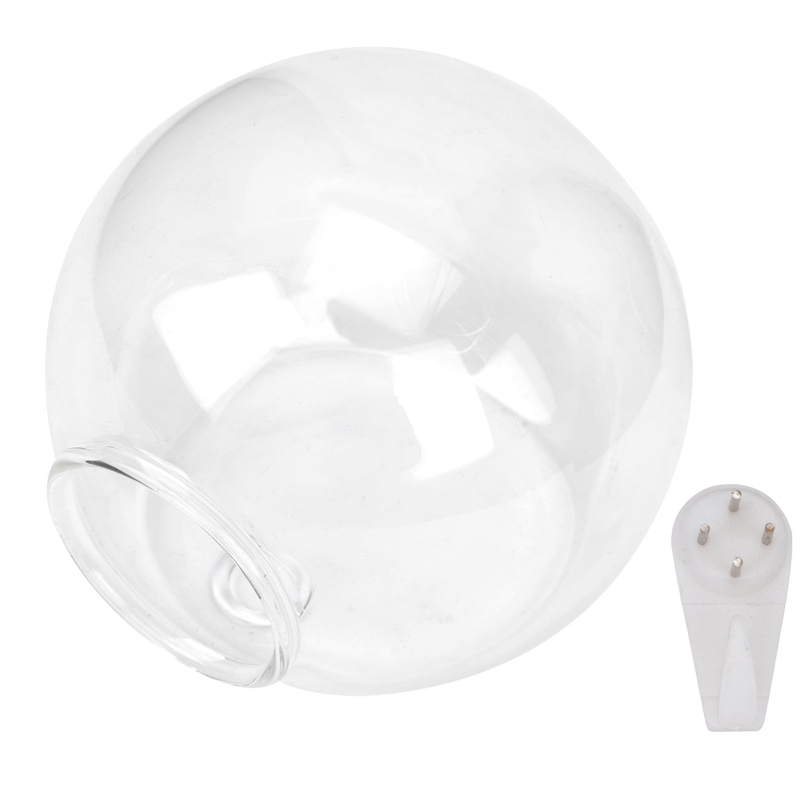 WRITWAA Hanging Glass Flowerpot Transparent Glass Decor for Study Room ...