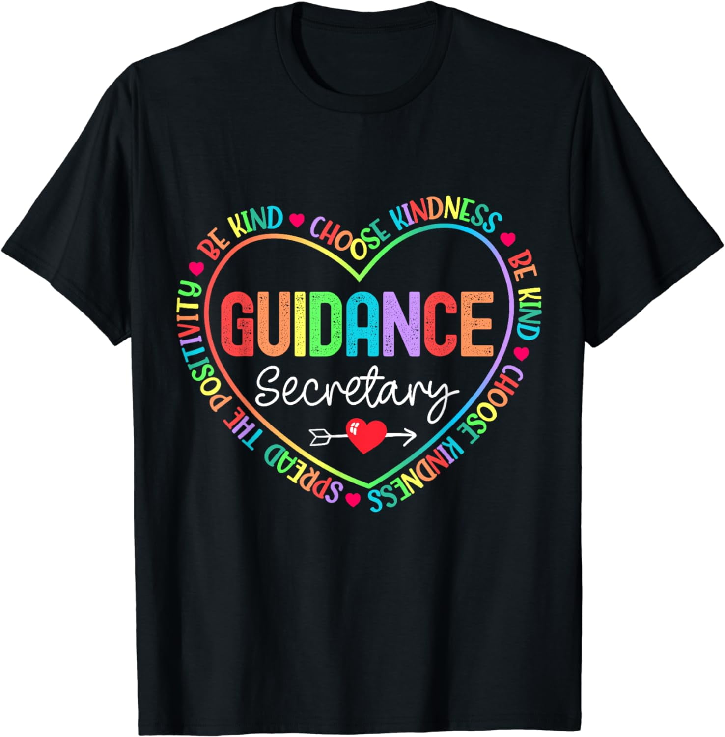 Guidance Secretary Appreciation Week Back to School 1st T-Shirt ...