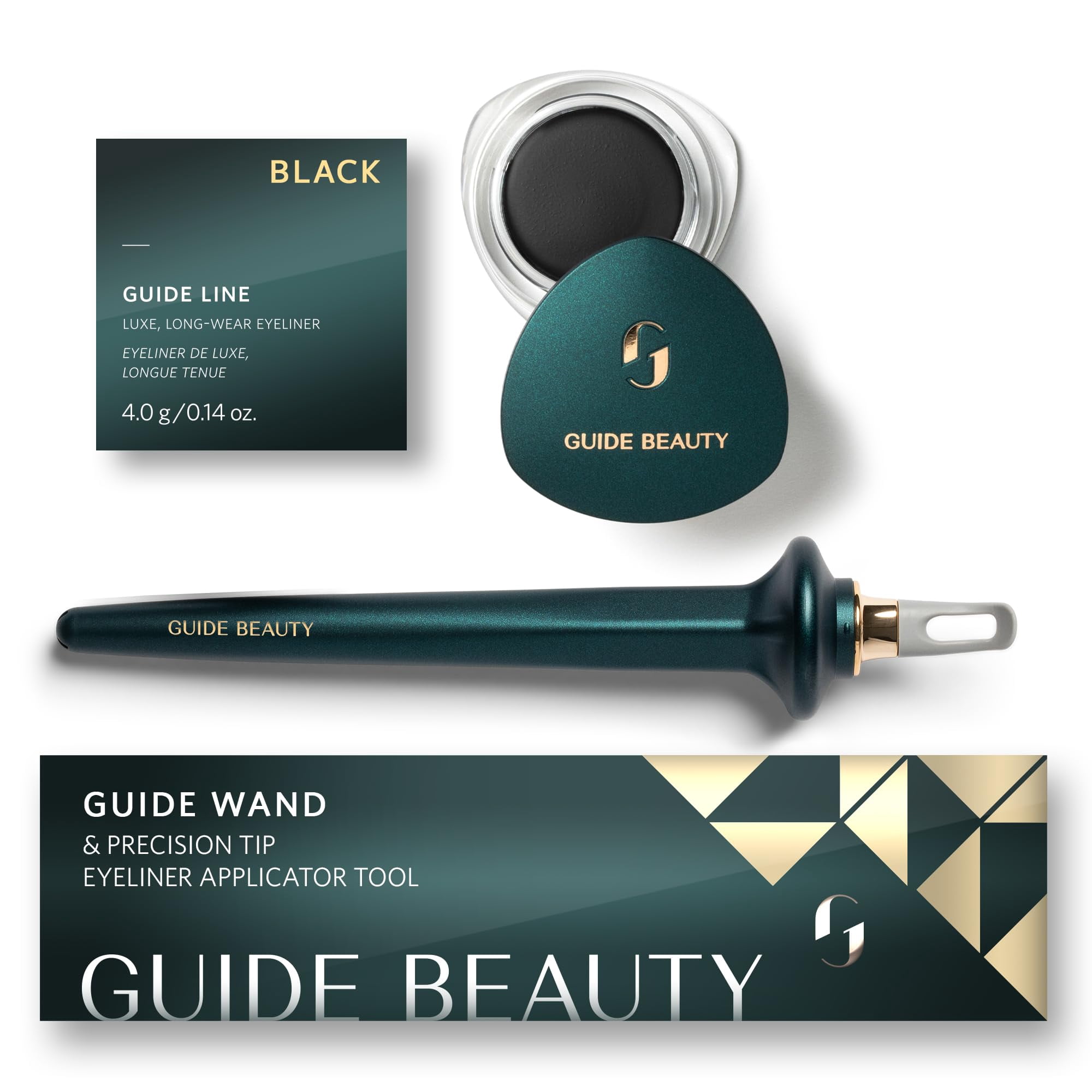 Guide Beauty GUIDE Eyeliner Duo, GUIDE Wand Eyeliner Tool & GUIDE Line ...