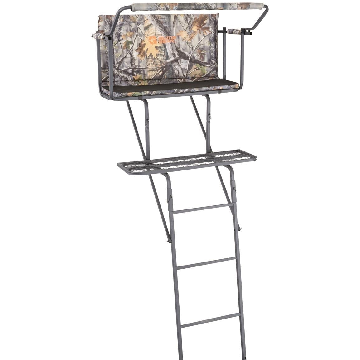 Guide Gear Deluxe 16.5' 2-Man Ladder Tree Stand, Deer Hunting Climber ...