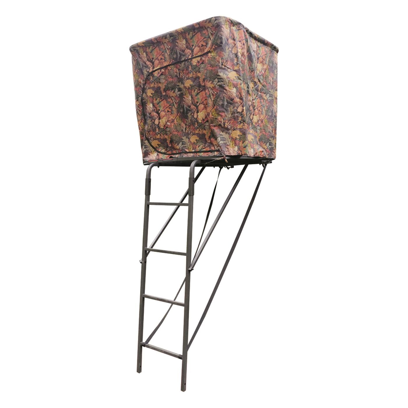 Guide Gear 16' Swivel Ladder Tree Stand Blind - Walmart.com