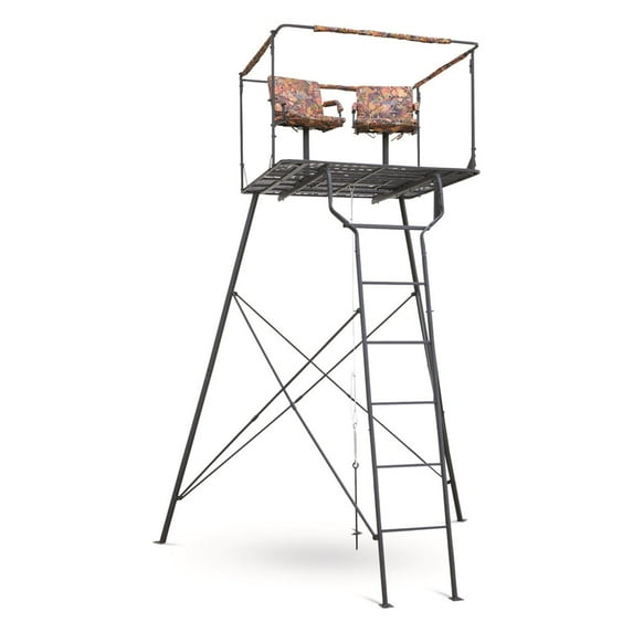 Guide Gear 2-Man 12' Tower Tree Stand - Walmart.com