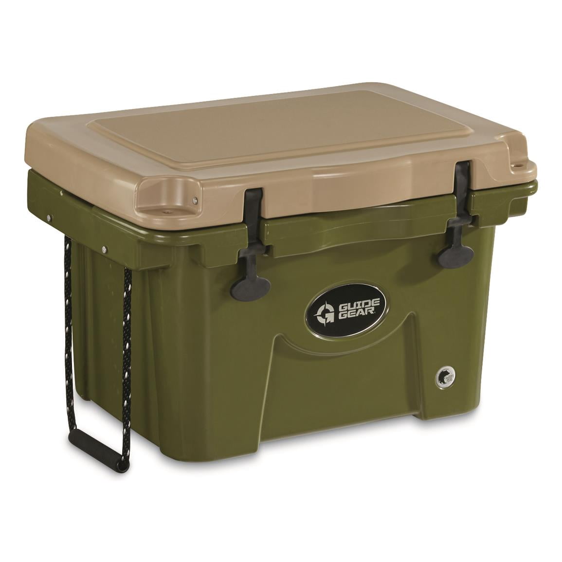 Guide Gear 30 Quart Cooler Tan/Green - Walmart.com