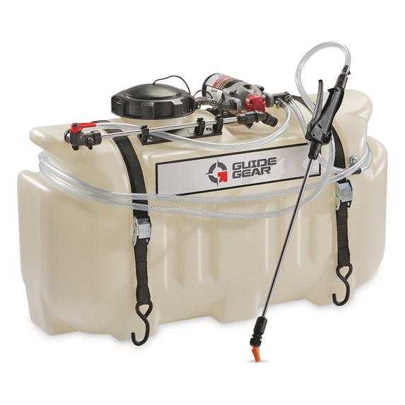 Guide Gear ATV Broadcast Spot Sprayer, Weed Pump, 26-Gallon Tank, 2.2 ...