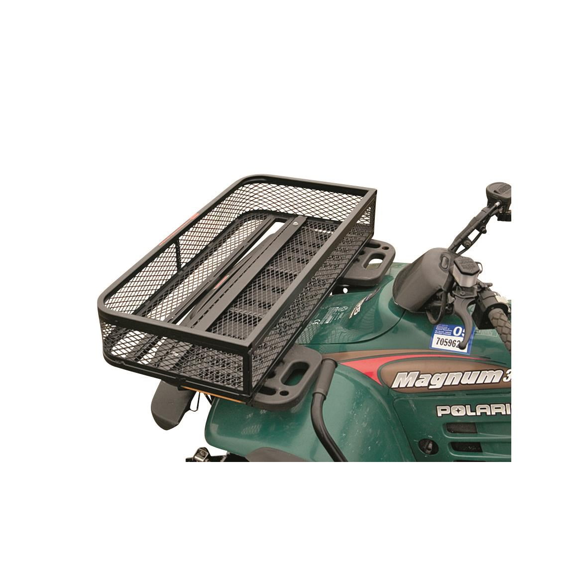 Guide Gear ATV Front Storage Basket, Heavy-Duty Steel Luggage Carrier ...