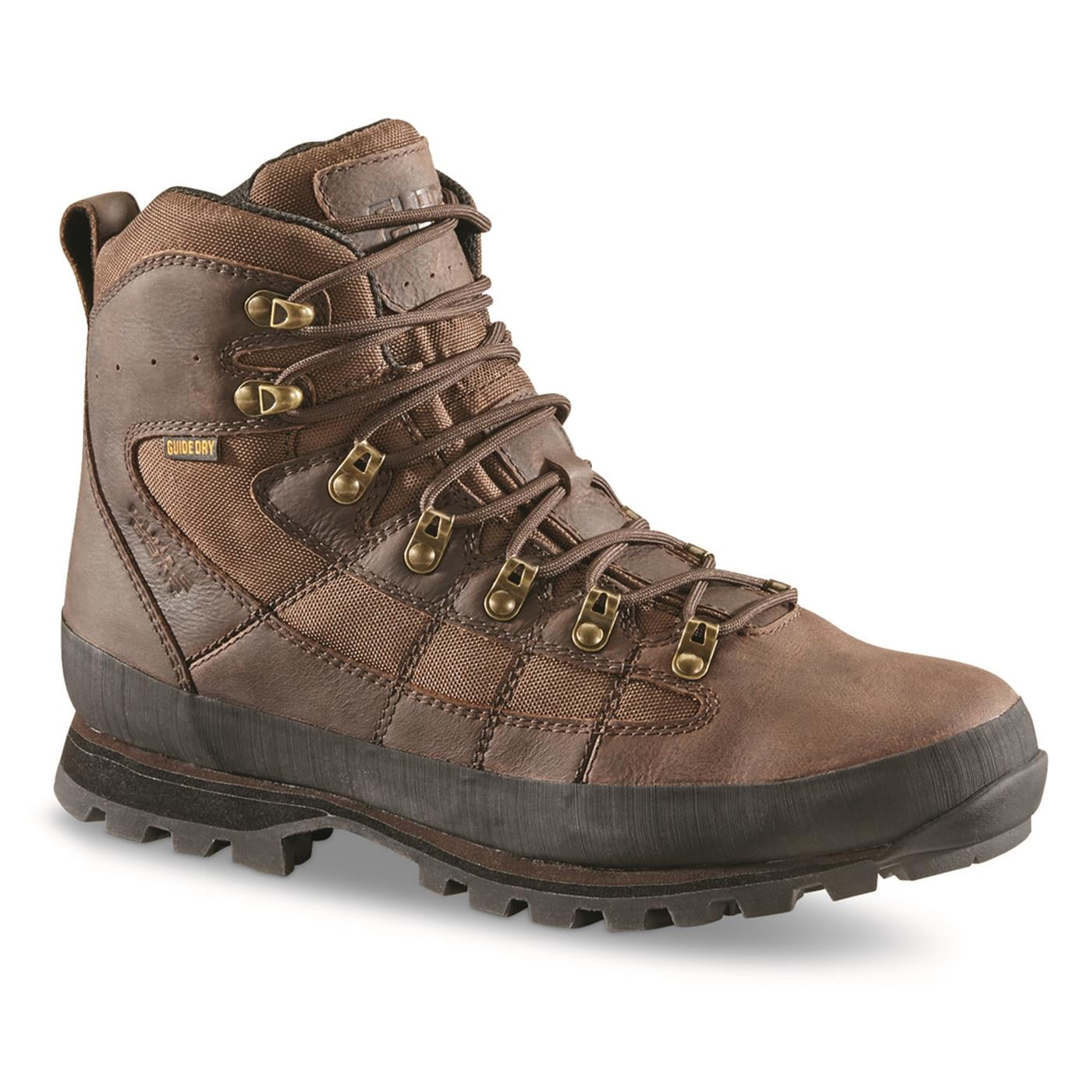 Guide Gear Men's Acadia II Waterproof Hiking Boots Brown 14D (Medium ...