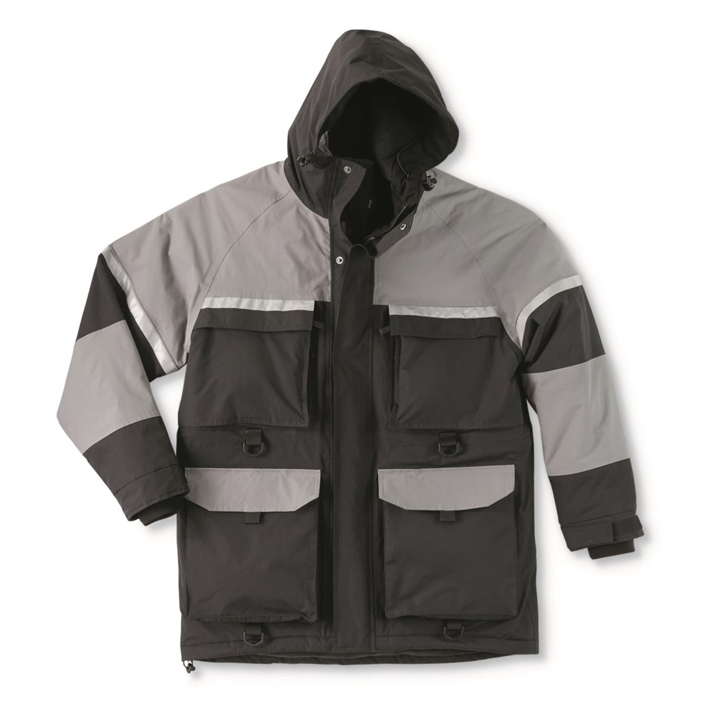Guide Gear Barrier 2.0 Waterproof Insulated Parka Black LARGE - Walmart.com