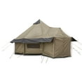 Guide Gear 4-Season Base Camp Tent with Stove Jack for Winter Cold ...