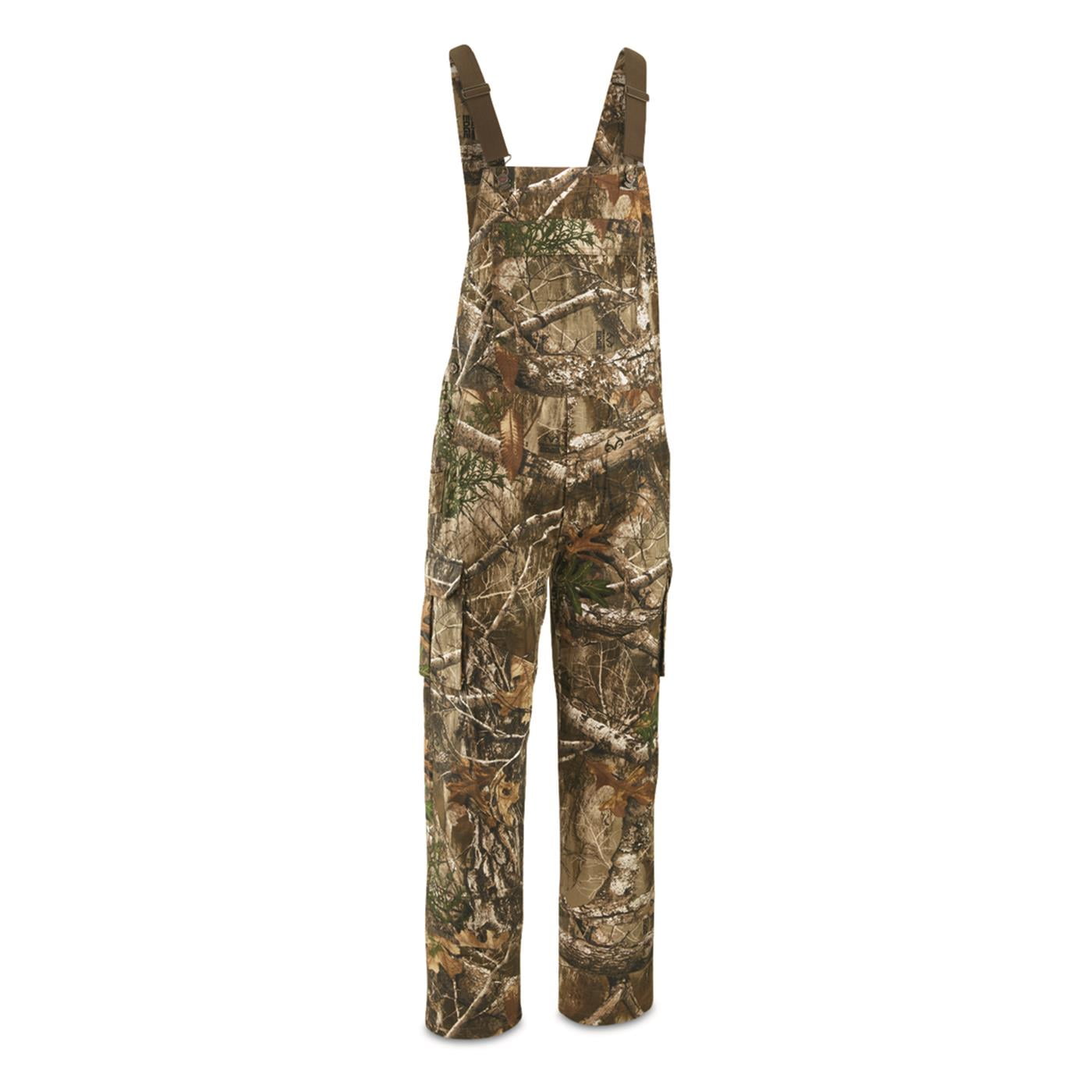 Guide Gear Camo Work Bibs 2.0 Realtree Edge L Regular - Walmart.com