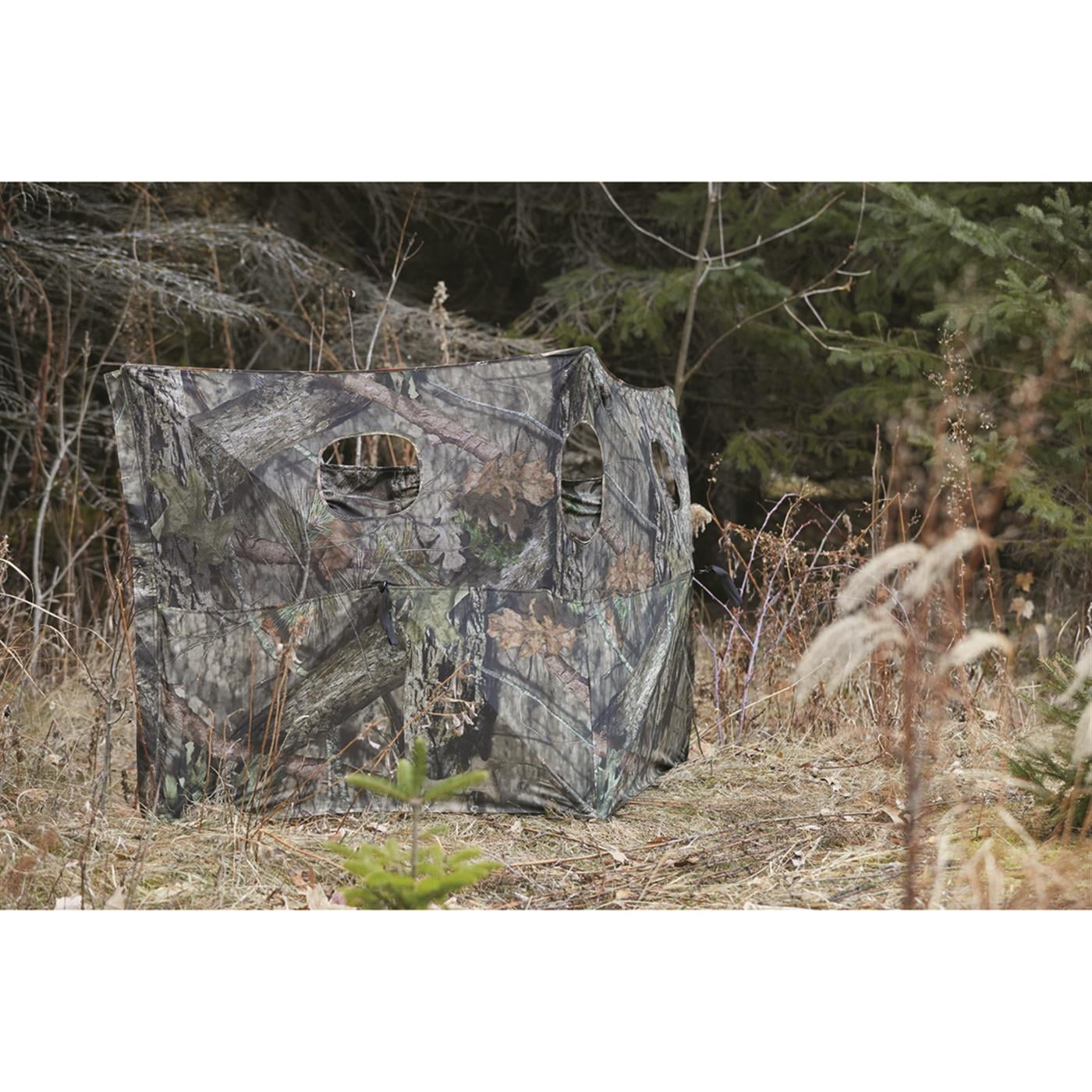 "Guide Gear Portable Dual Hub Hunting Ground Blind, 1-2 Person Tent ...