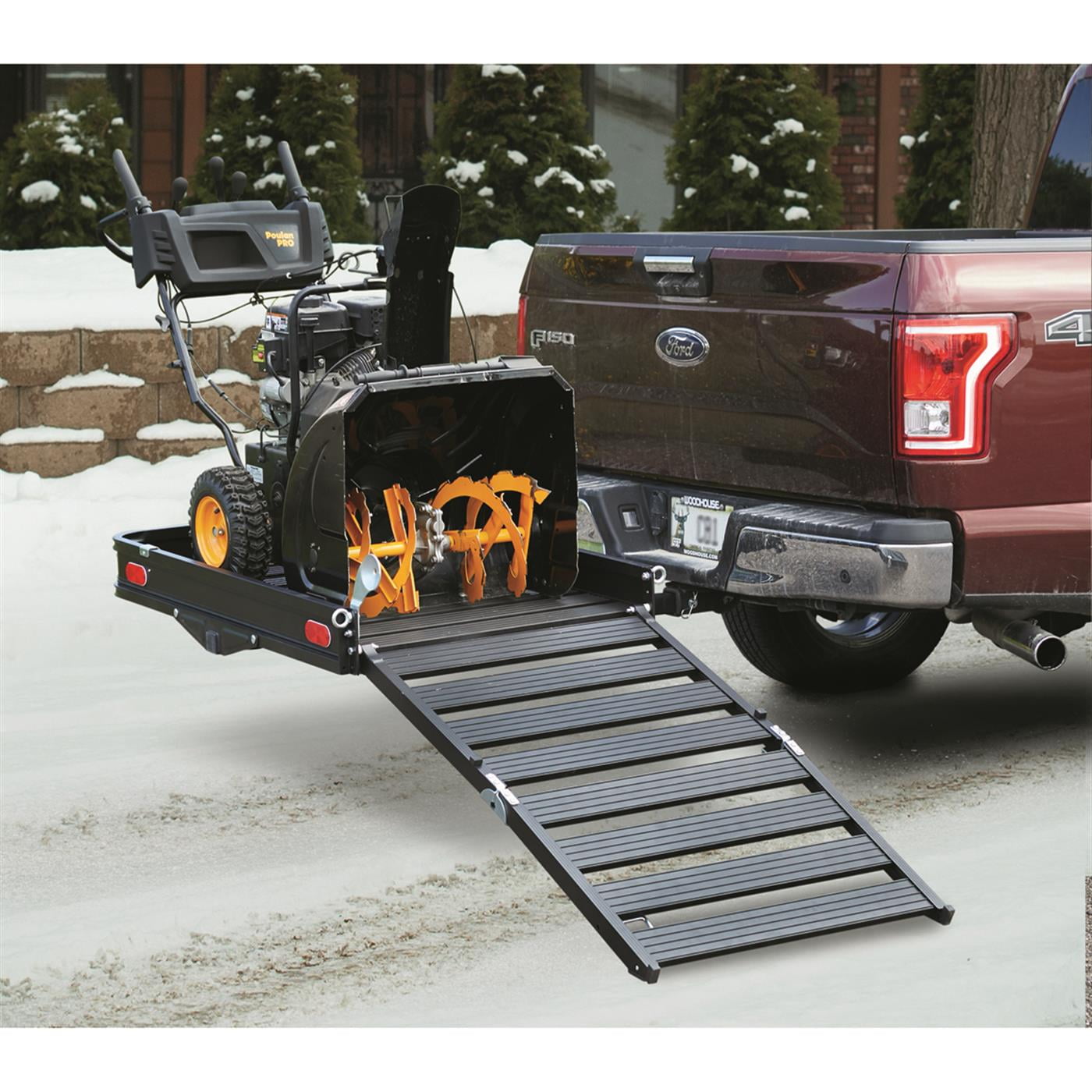 Guide Gear Folding Aluminum Cargo Carrier with 3-Position Ramp ...