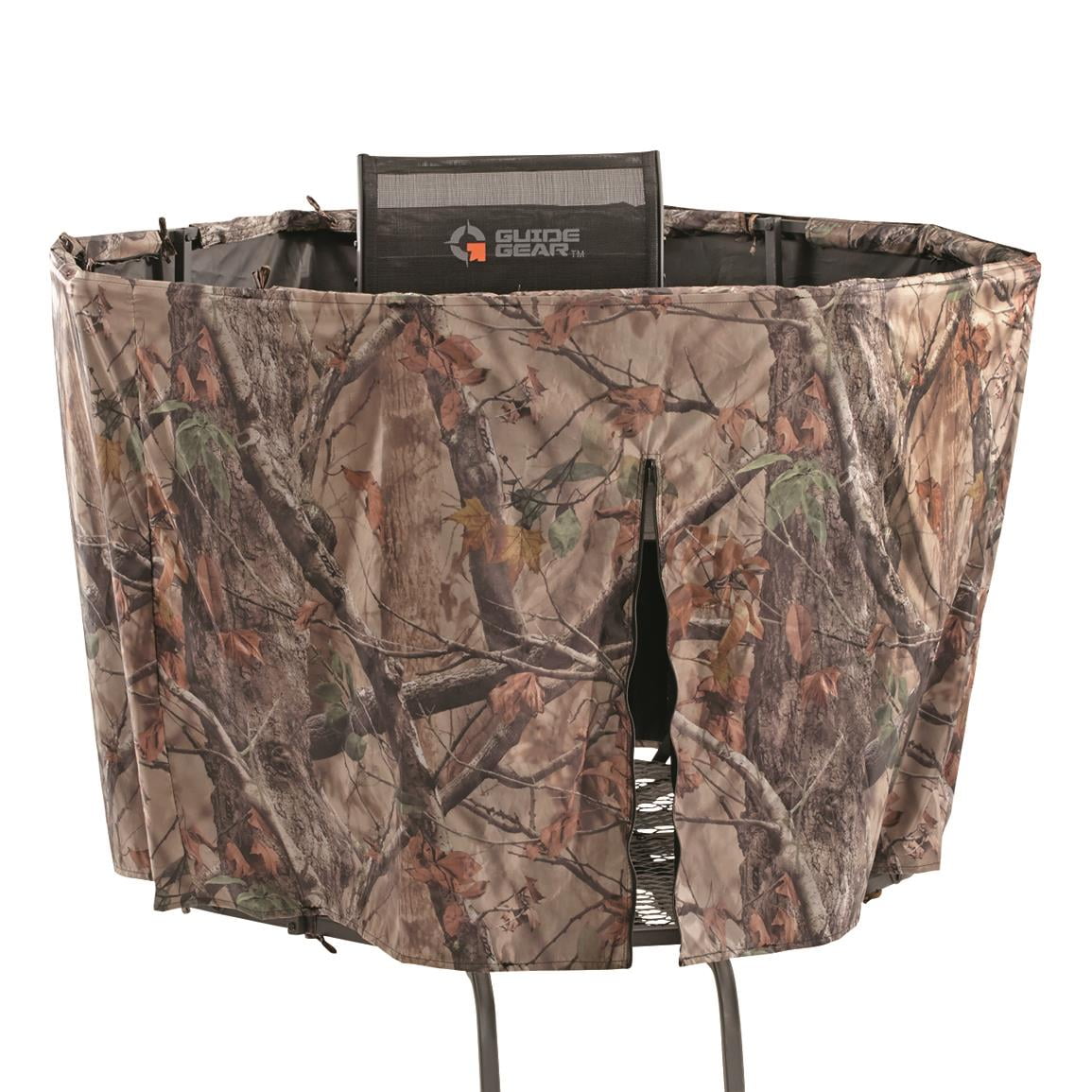 Guide Gear Half Hunting Blind, 20' Tripod Deer Stand Cover, Camo ...