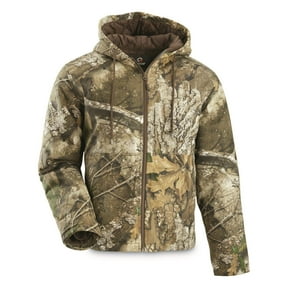 Realtree Outfitters Men's Sherpa Lined Waterproof Hunting Jacket ...