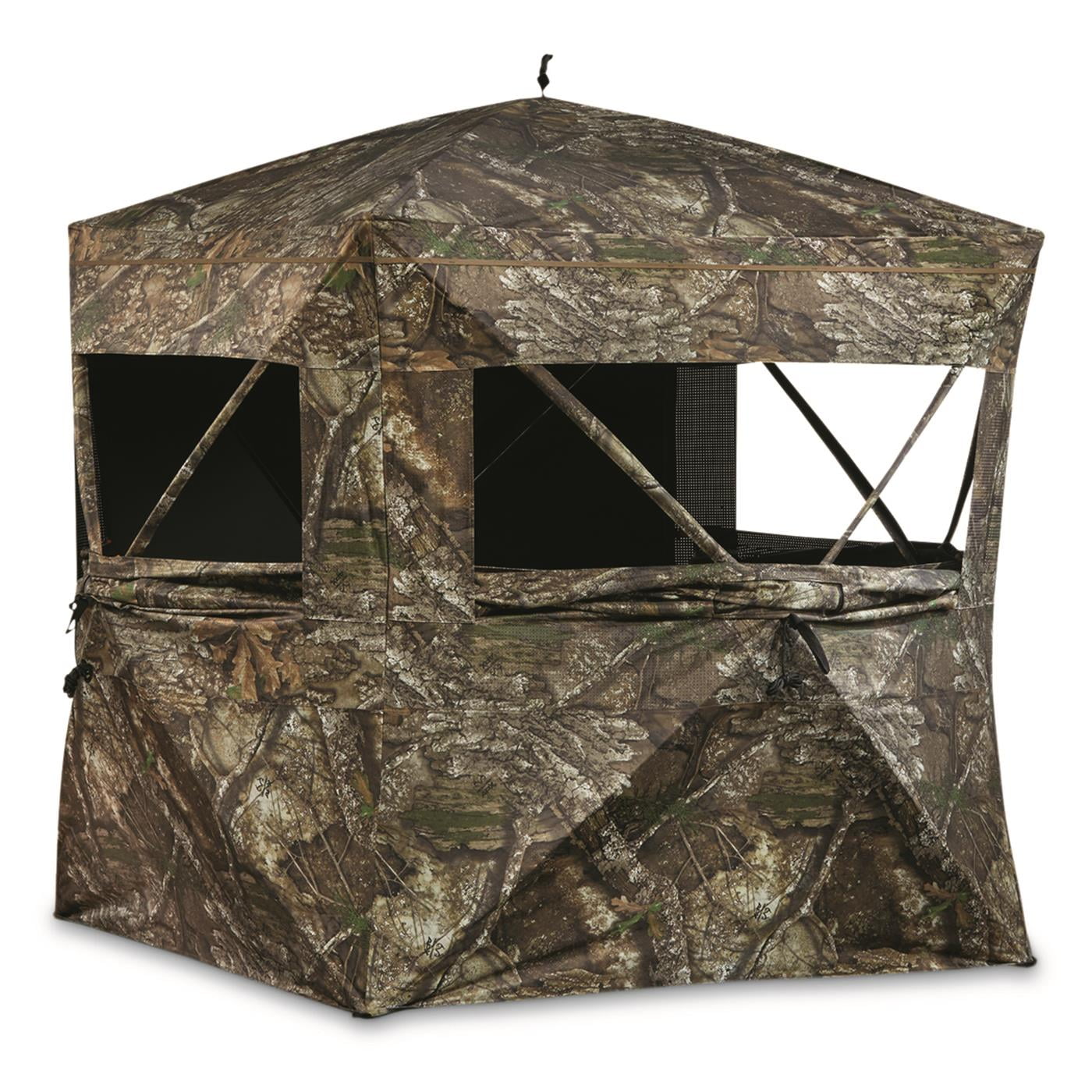 Guide Gear Lightweight See-Through Hub Blind Realtree APX - Walmart.com