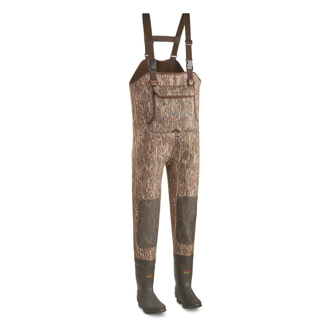 Guide Gear Men's 3.5mm Insulated Chest Waders, 600 Gram, Stout Sizes ...