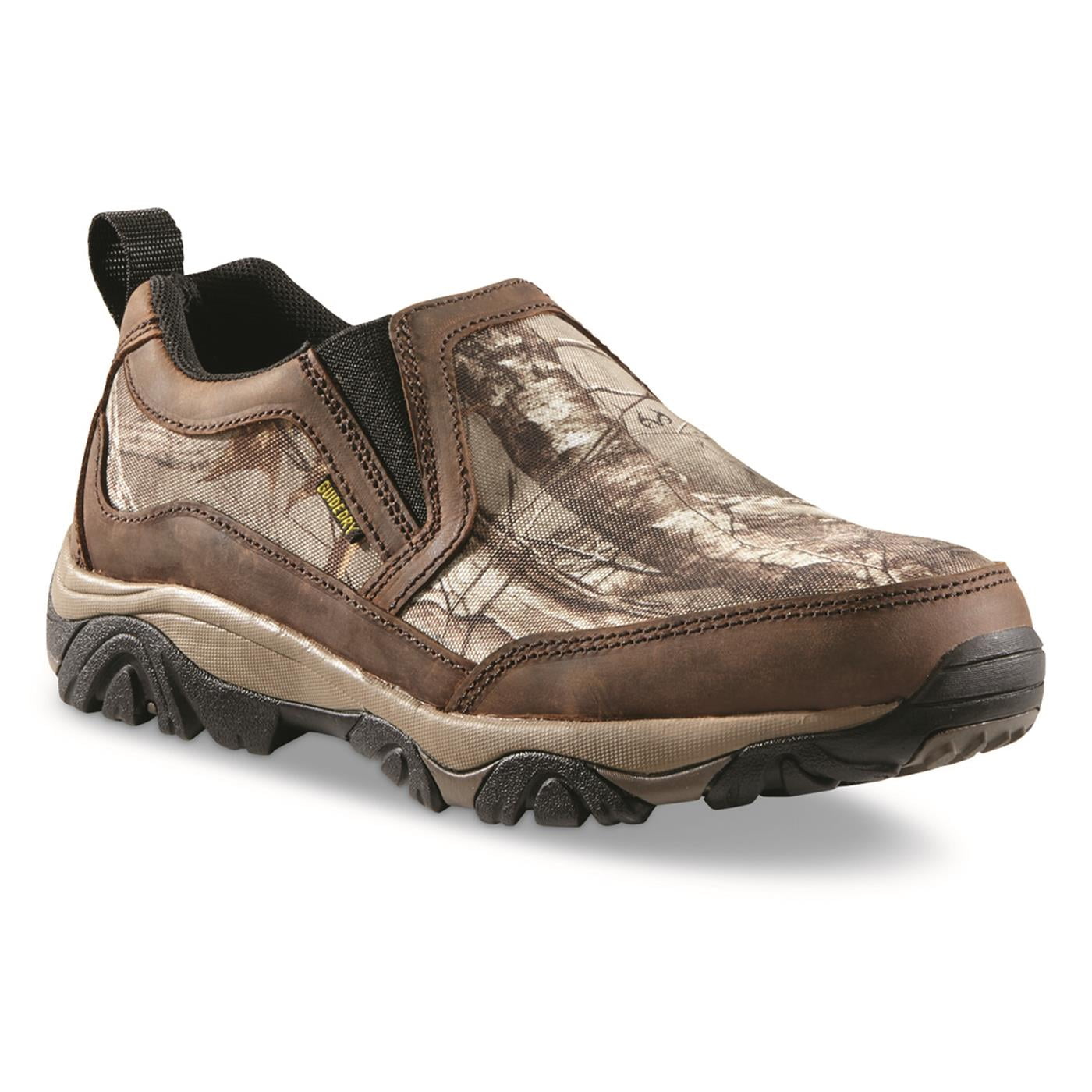 Guide Gear Men's Arrowhead II Camo Nylon/Leather Waterproof Slip-on ...