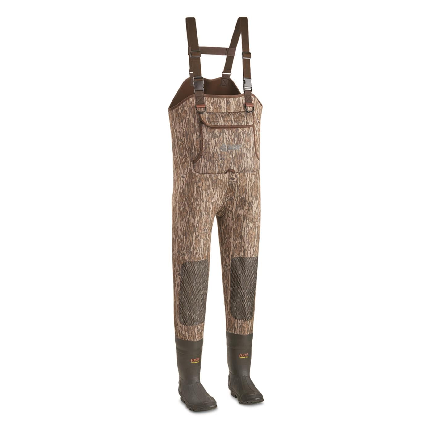 Guide Gear Men's Insulated Hunting Chest Waders, 1,000 Gram Mossy Oak ...