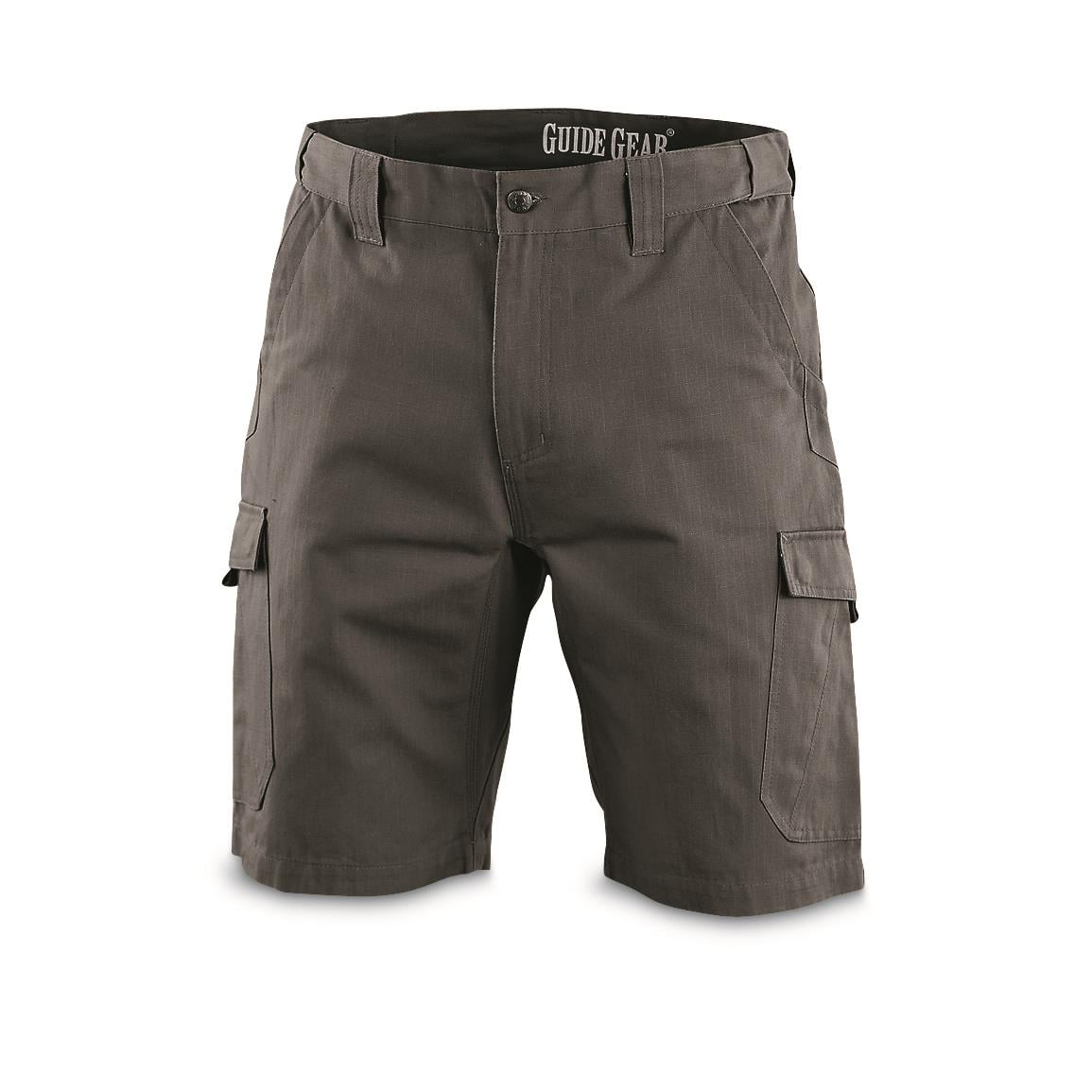 Guide Gear Men's Ripstop Cargo Shorts Graphite Gray 42 - Walmart.com