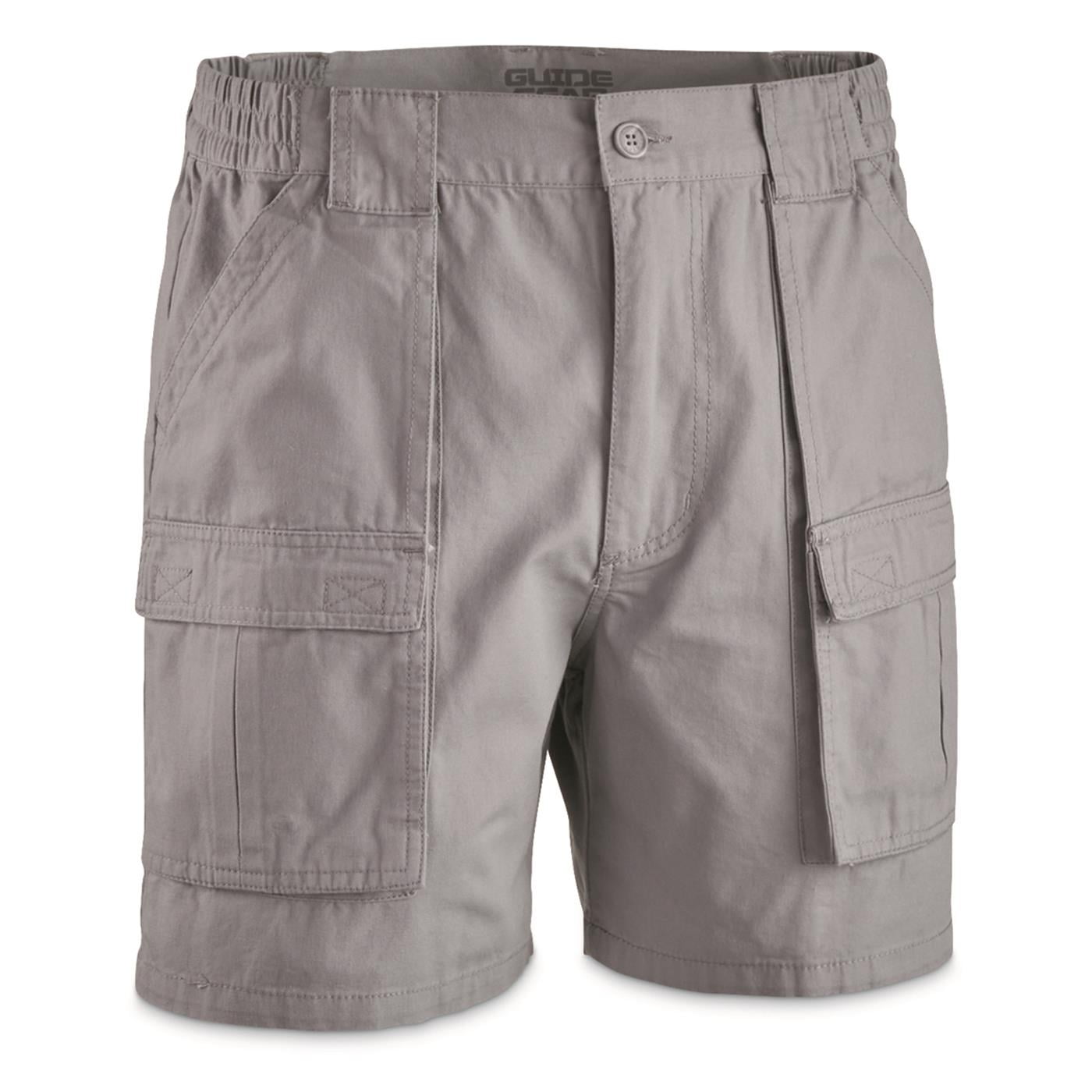 Guide Gear Men's Wakota Shorts, 6" Inseam Ultimate Gray 42 - Walmart.com