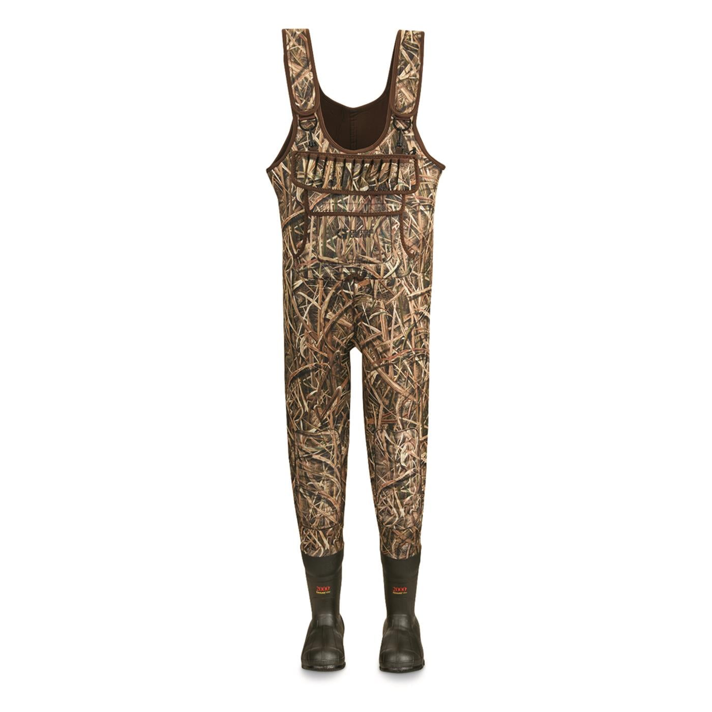 Guide Gear Men's Extreme 2,000-gram Insulated Chest Waders Mossy Oak ...