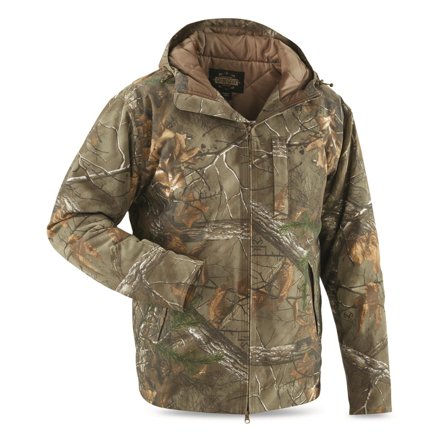 Guide Gear Men's Silent Adrenaline II Insulated Hunting Jacket Realtree ...