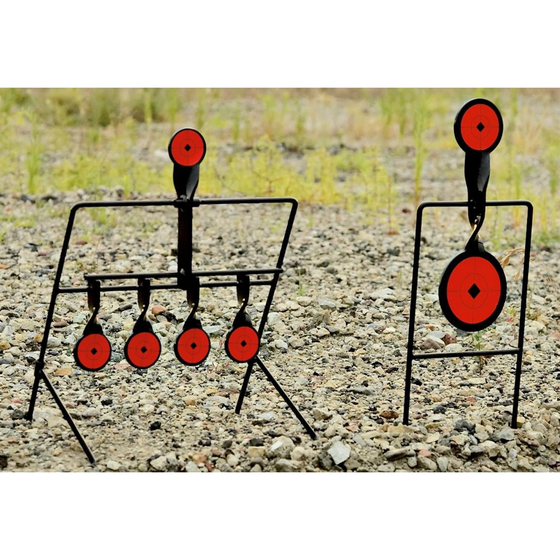 Guide Gear Steel Auto Reset and Spinner Shooting Targets; .22lr Caliber ...