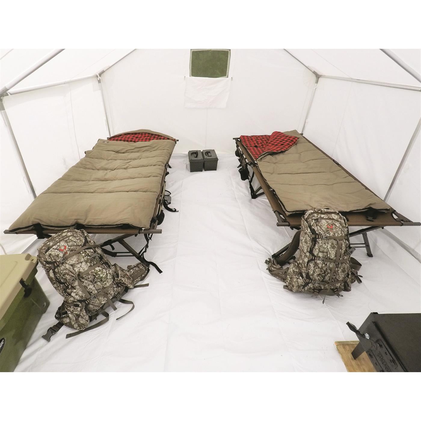 Guide Gear 10x12' Canvas Wall Tent Floor, Heavy-Duty PVC, Waterproof ...