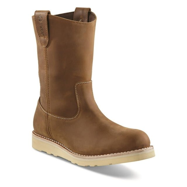 Guide Gear Wedge 10 Waterproof Wellington Work Boots for Men, Mid-High ...