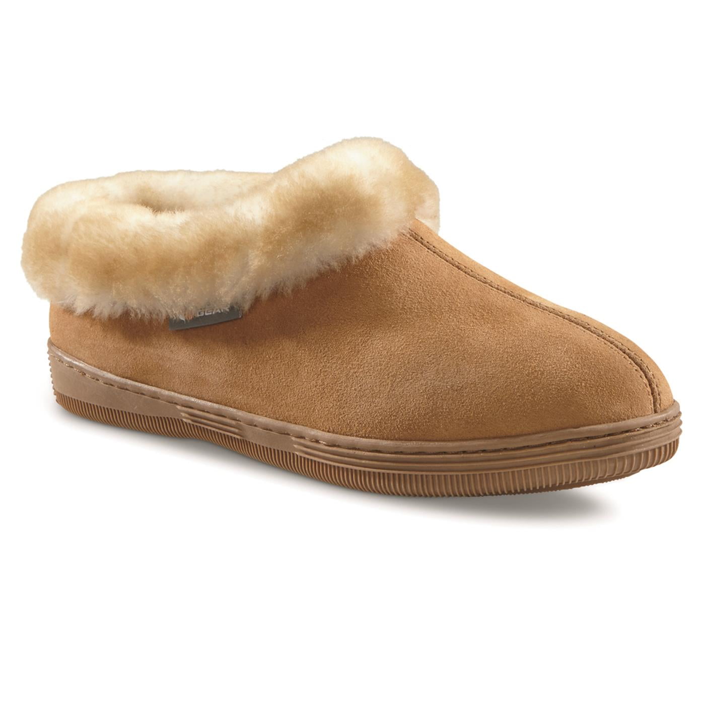 Guide Gear Women's Suede Clog Slippers, Non-Slip Indoor Outdoor ...