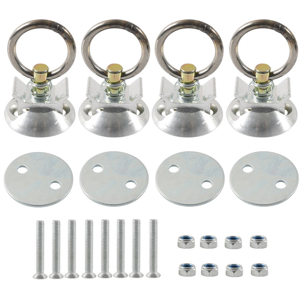 Guide rail fixed hoist ring for Truck Bed or Trailer UTV Motorcycle 22 ...