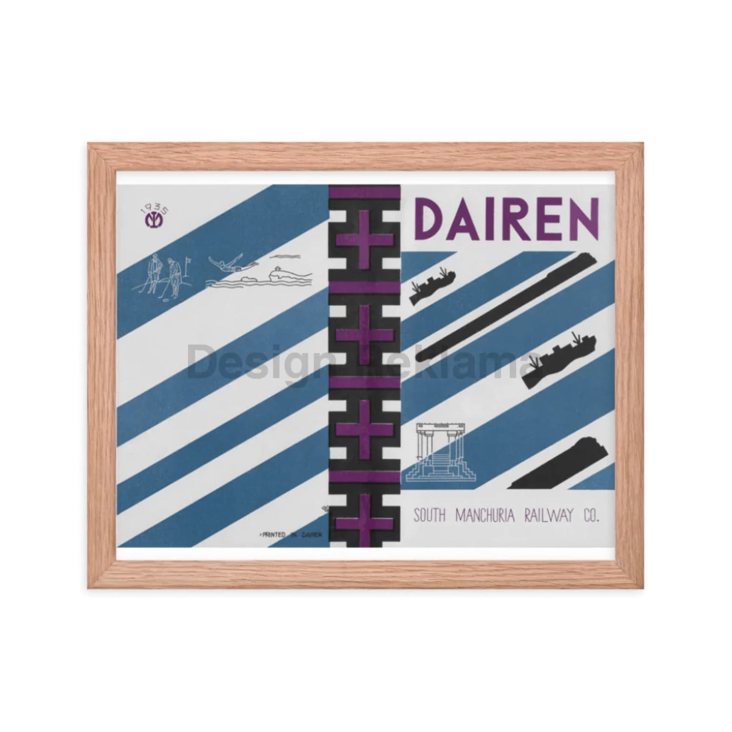 Guide to Darien, Manchuria issued by the South Manchurian Railway, 1935 ...